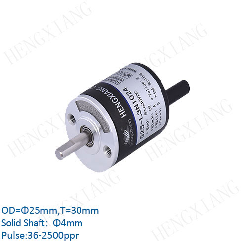Incremental encoder- Solid Shaft encoder