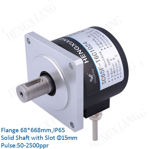 Incremental encoder- Solid Shaft encoder